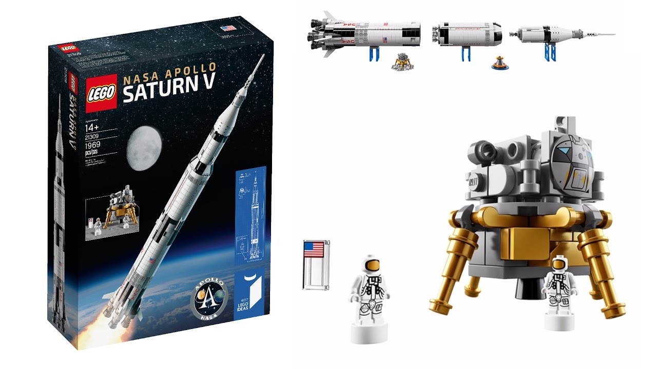 [食住個勢推爆佢] LEGO Ideas Apollo Program Moon Explorers | VJGamer