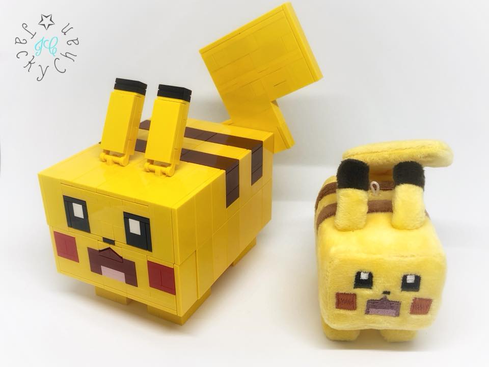 【神還原】自家製 LEGO《Pokemon Quest》版比卡超 | VJGamer