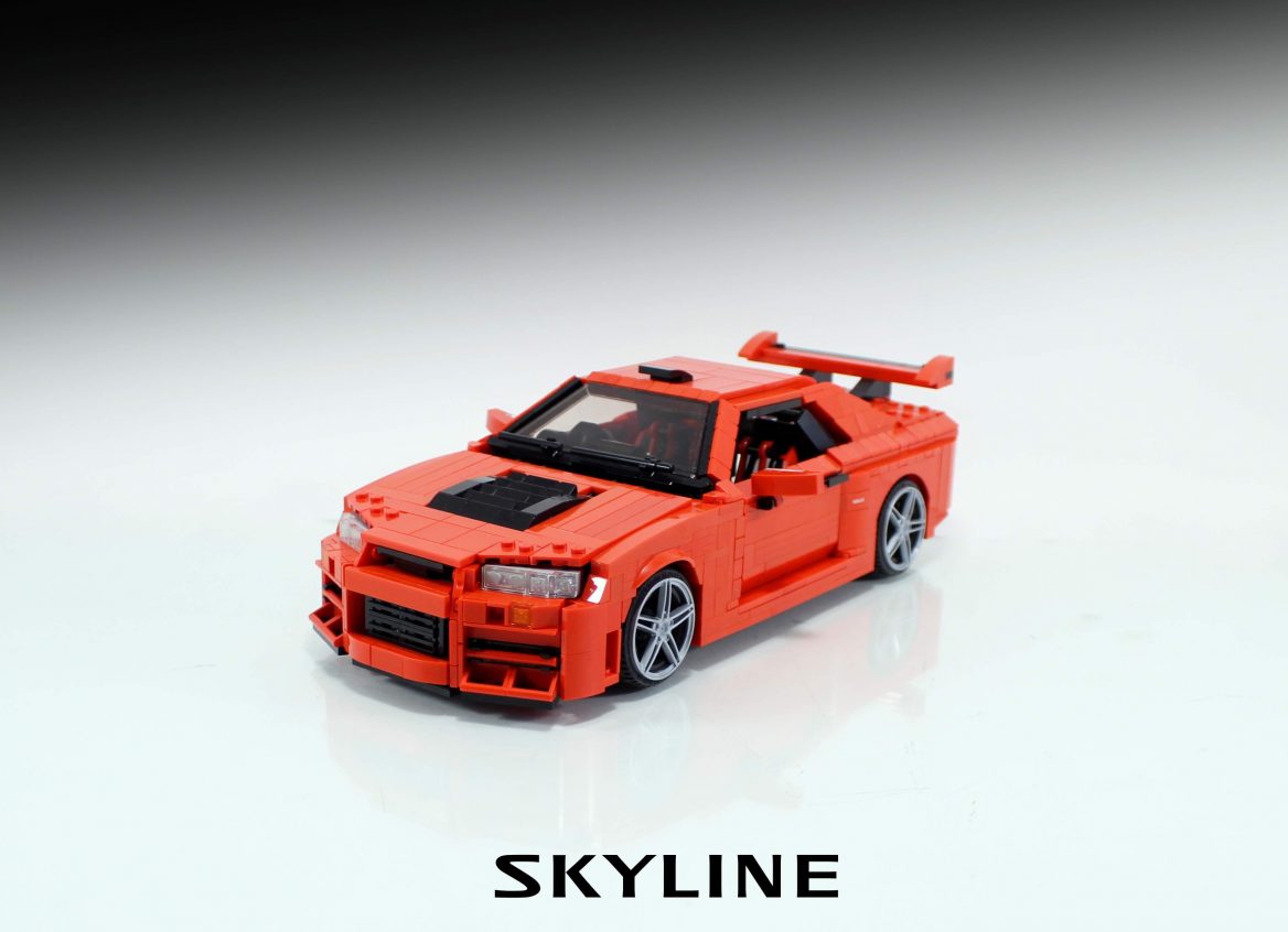 【玩物花絮】我要砌GTR！ LEGO高質還原日產GTR R34 | VJGamer