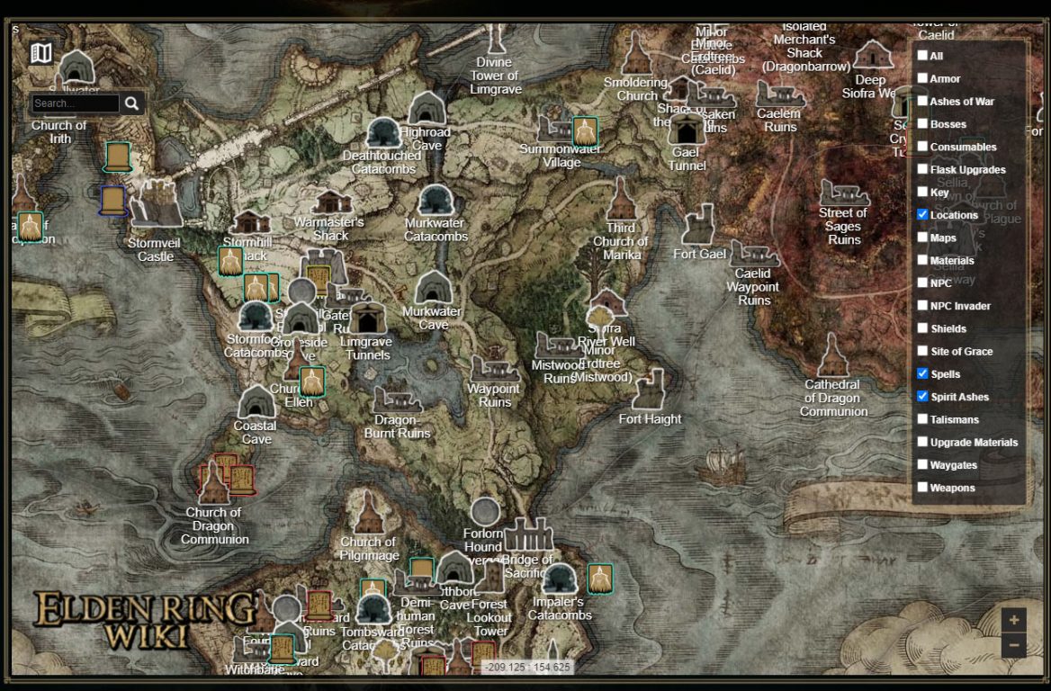 【遊戲新聞】《Elden Ring》全資訊地圖上線 包含道具武器戰技頭目位置 | VJGamer