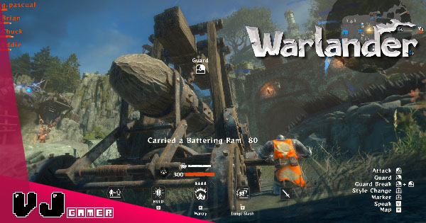 【遊戲介紹】中世紀百人大戰 《Warlander》劍與魔法大型攻城守城團戰 | VJGamer
